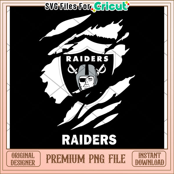 Raiders logo design for Cricut projects, premium PNG download availabl ...