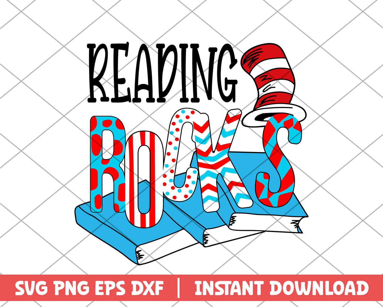 Reading rocks svg – svg files for cricut