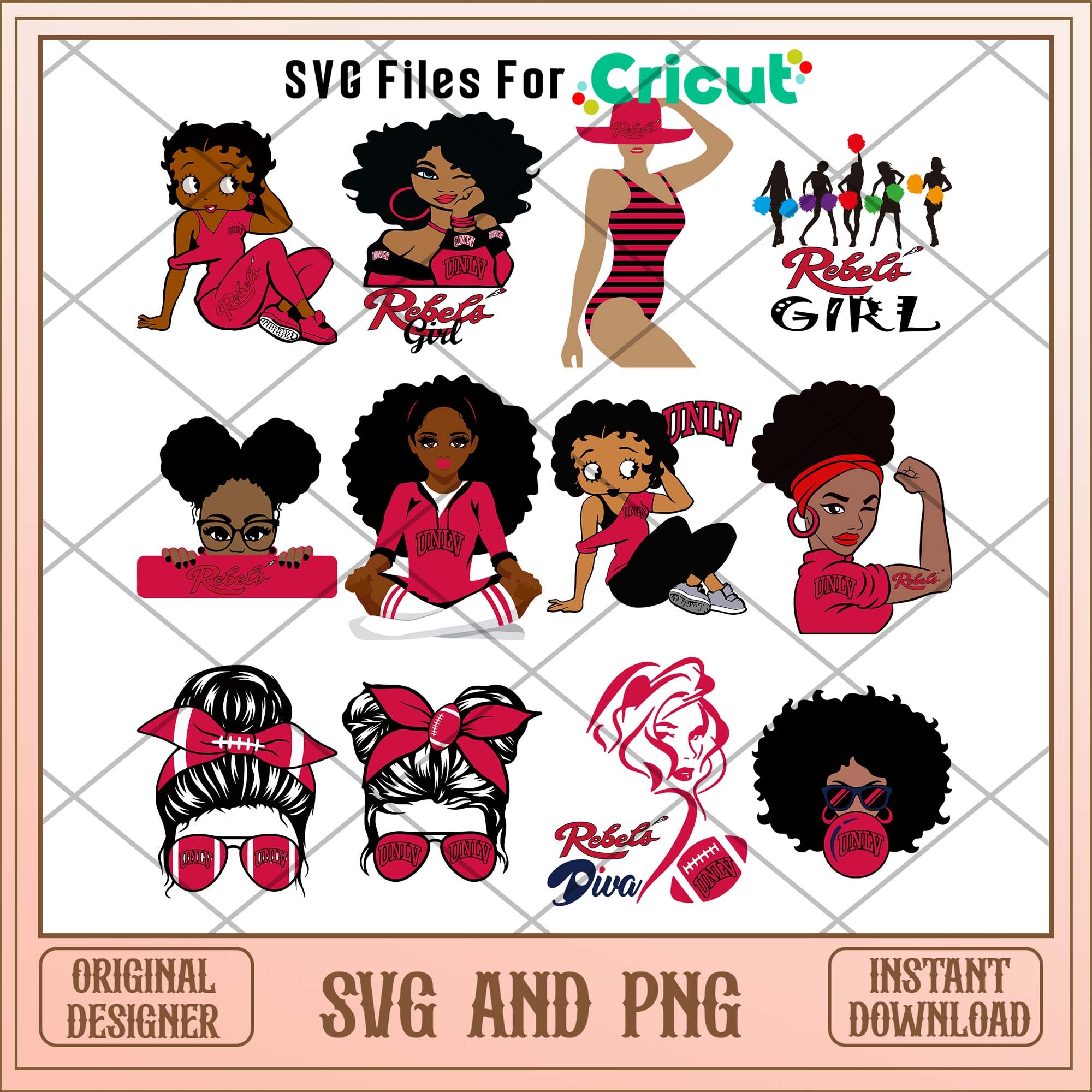 UNLV Rebels svg, UNLV Rebels college svg bundle, NCAA svg – svg files ...