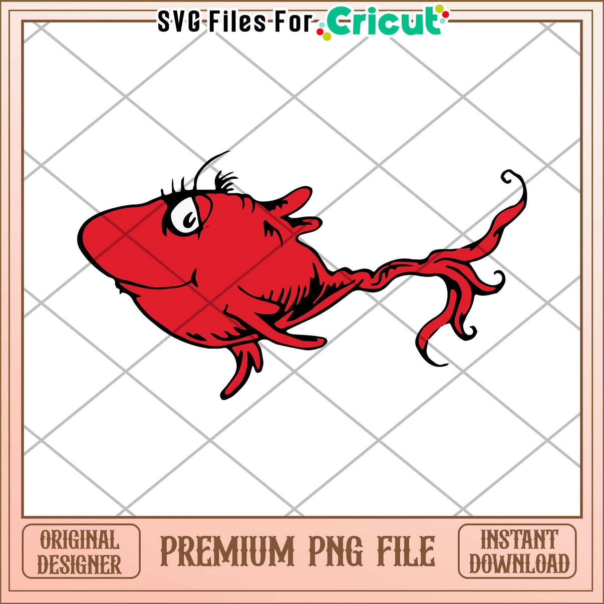 Red Fish PNG Download, Instant Download – svg files for cricut