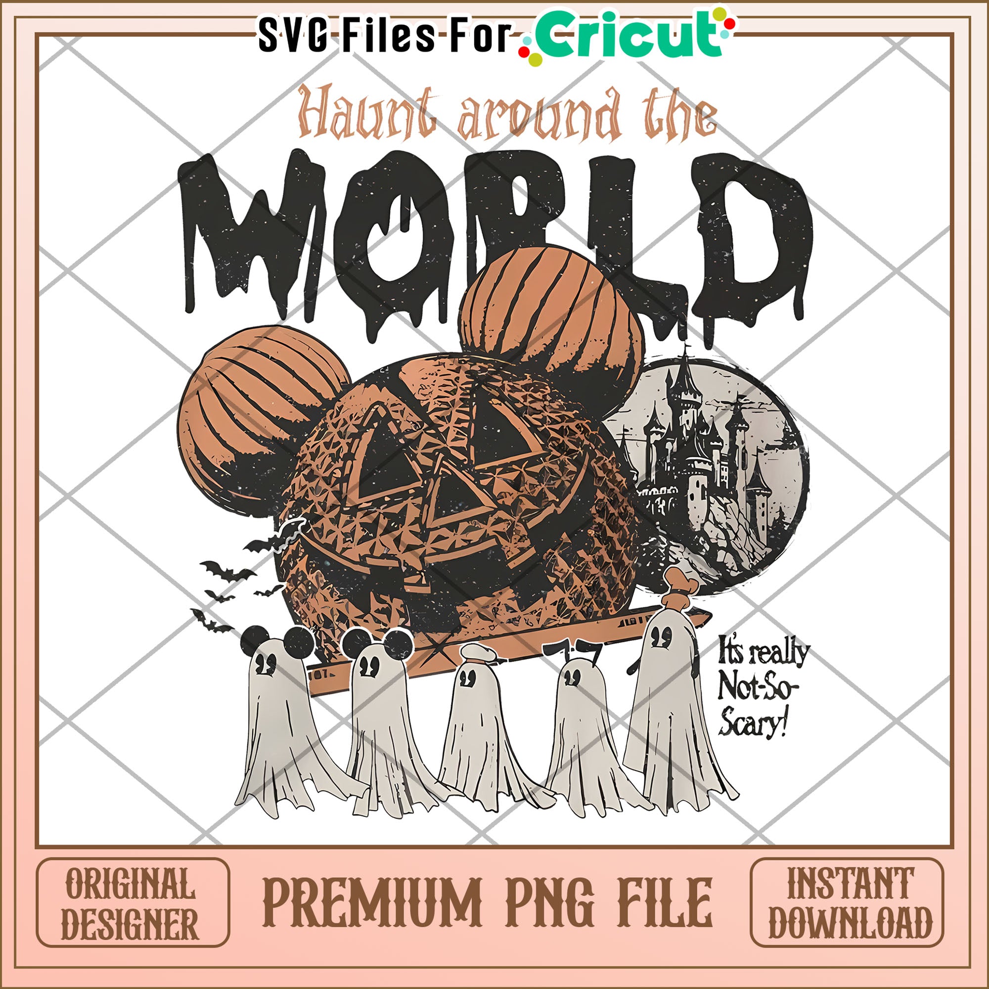 Retro Disney Halloween Haunt Around The World halloween png, spirit ha ...