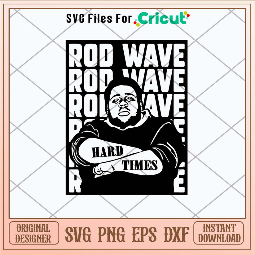 Rod Wafe Face Svg, Famous People Svg-Svgfilesforcricut – svg files for ...