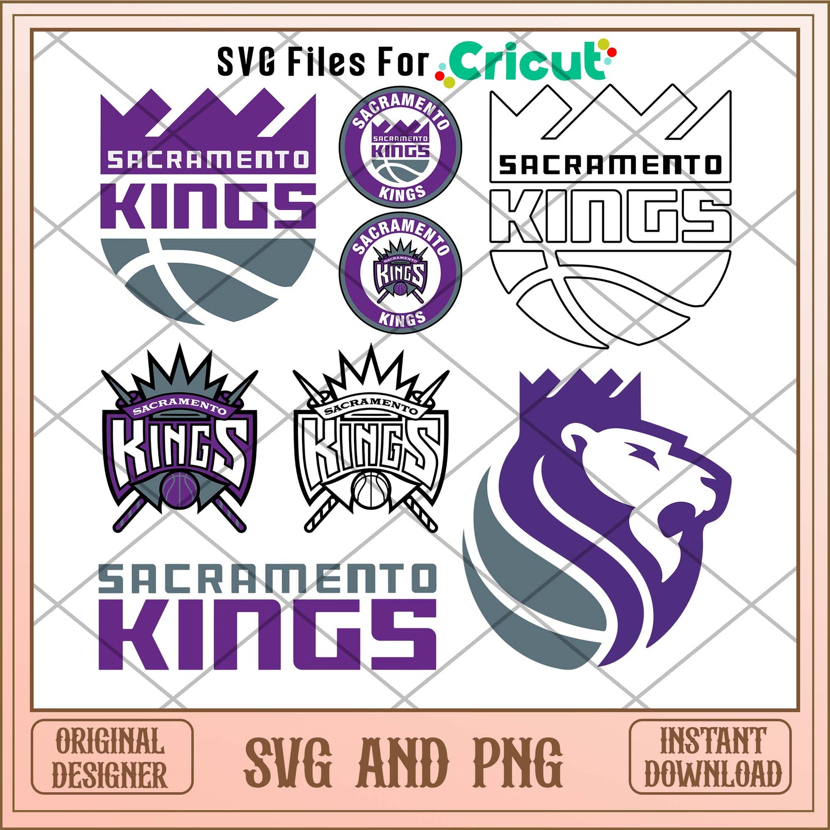 Sacramento Kings logo svg, Sacramento Kings svg bundle, NBA svg – svg ...