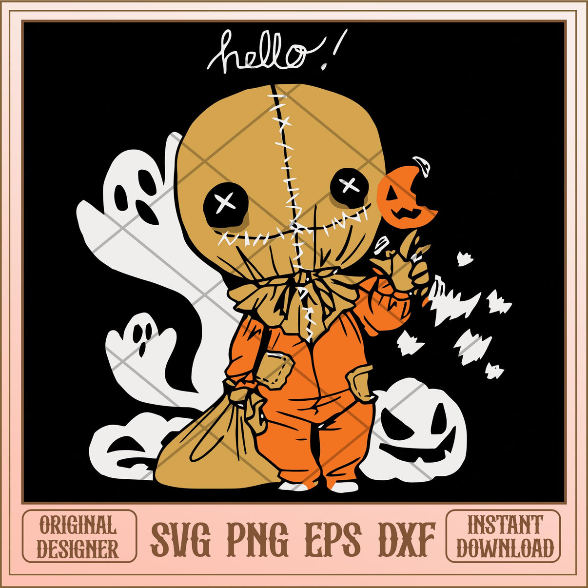 Sam lollipop hallween svg, Halloween characters svg, digital download ...