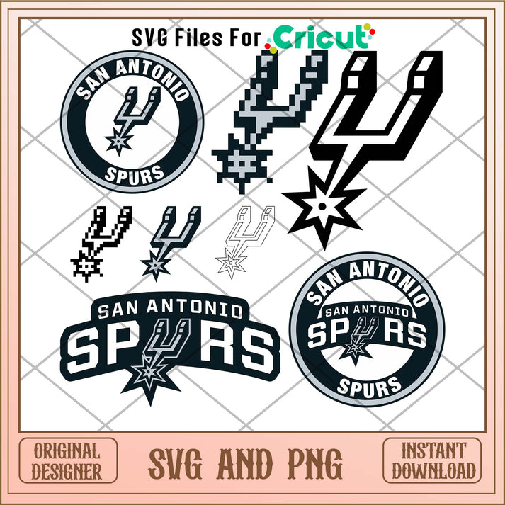 San Antonio Spurs svg, San Antonio Spurs svg bundle, NBA svg – svg ...