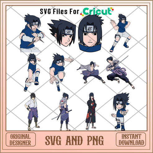 Naruto sensei svg, Sasuke svg bundle - Svgfileforcricut – svg files for ...