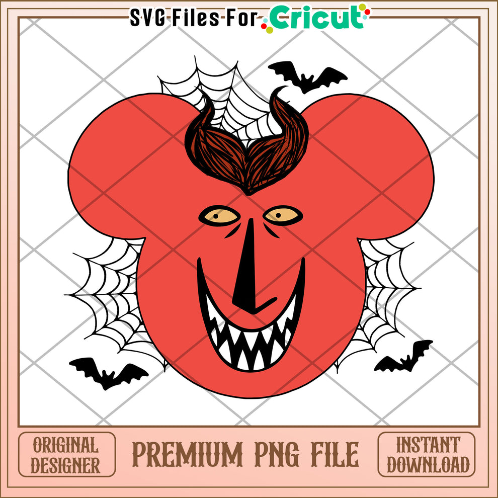 Scary lock mickey head png, hallow png, halloween wallpaper png – svg ...