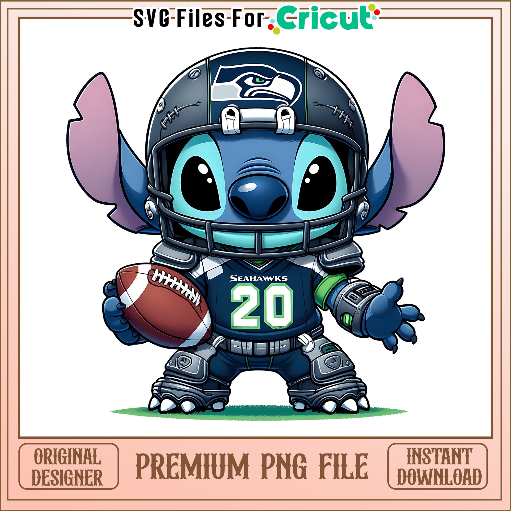 Seahawks Stitch and rugby ball png, Seattle Seahawks png, NFL png – svg ...