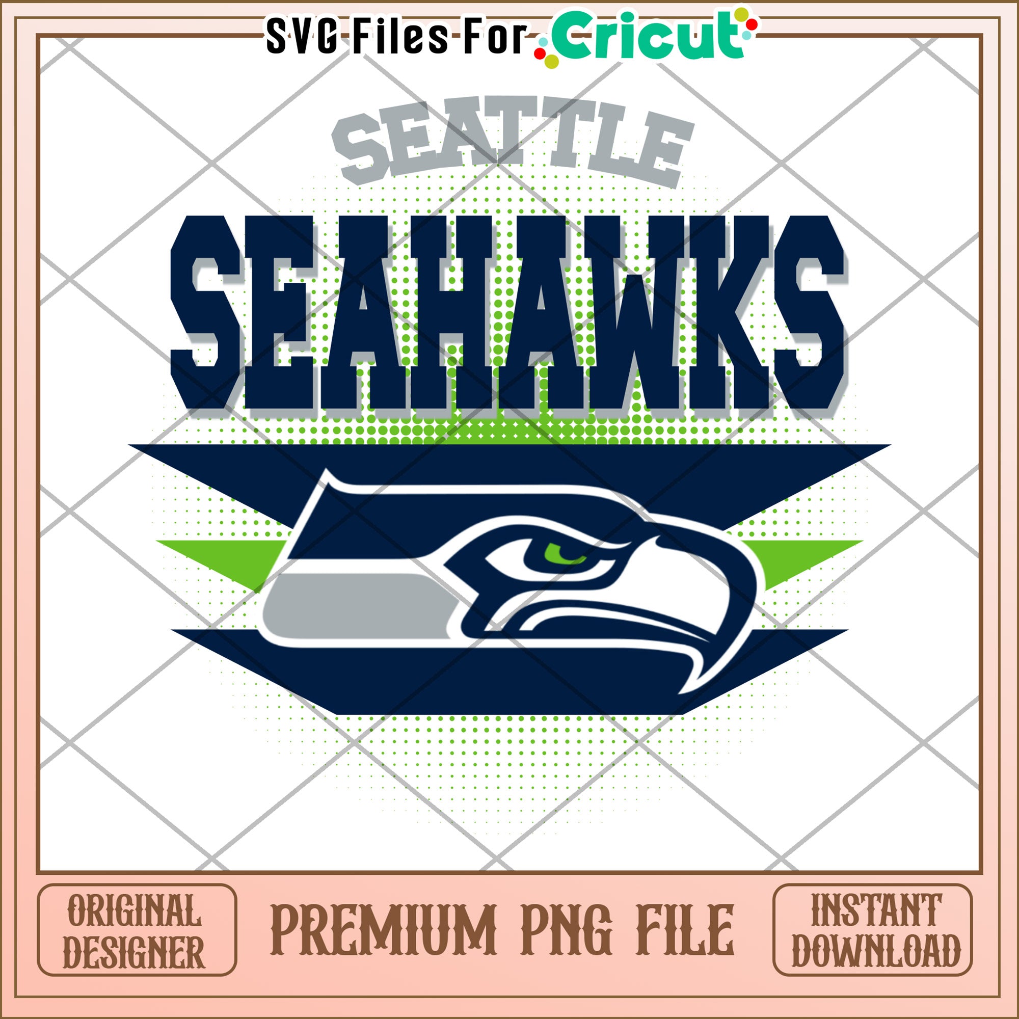 Seattle Seahawks PNG Design for Cricut, Perfect for Team Spirit Crafts ...