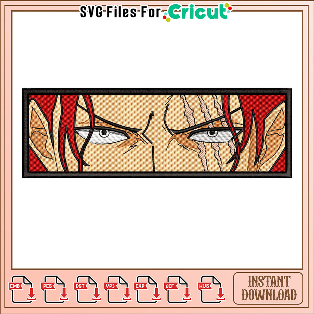 Shanks Embroidery Design Instant Download – svg files for cricut