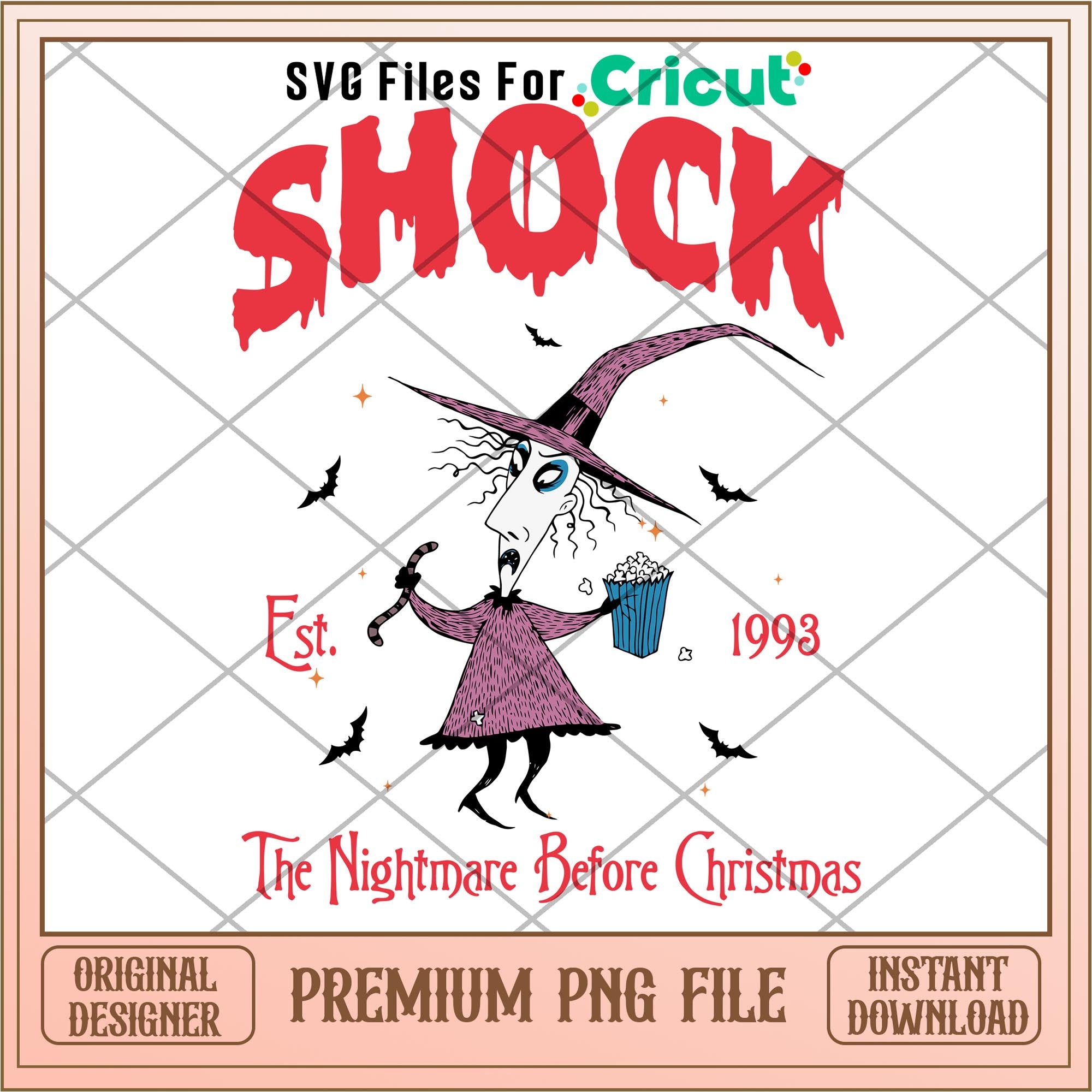 Shock est 1993 The Nightmare Before Christmas png, Nightmare before ch ...