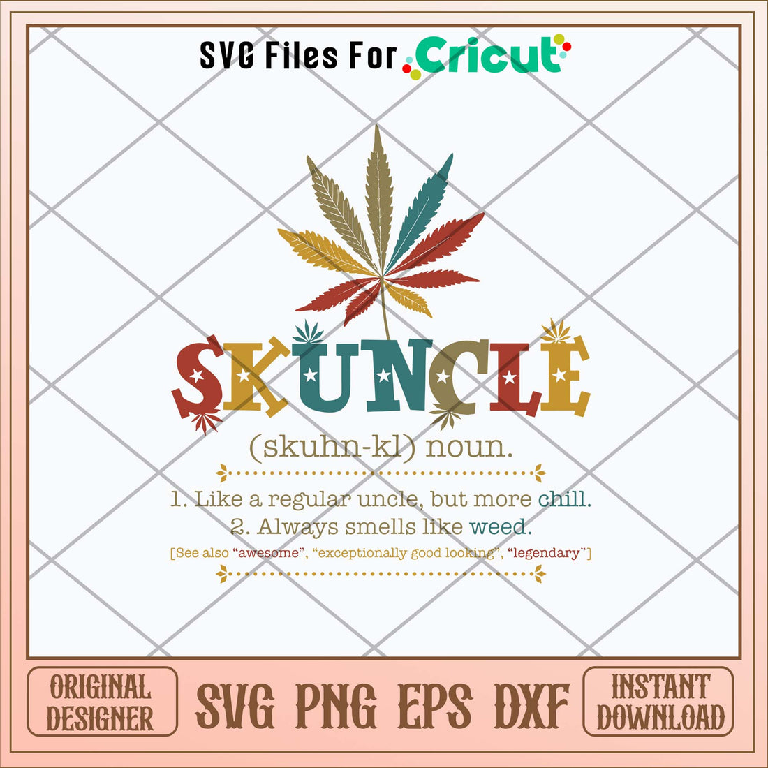 Skuncle Svg, Marijuana Weed Cannbis Stoner Svg-Svgfilesforcricut – svg ...
