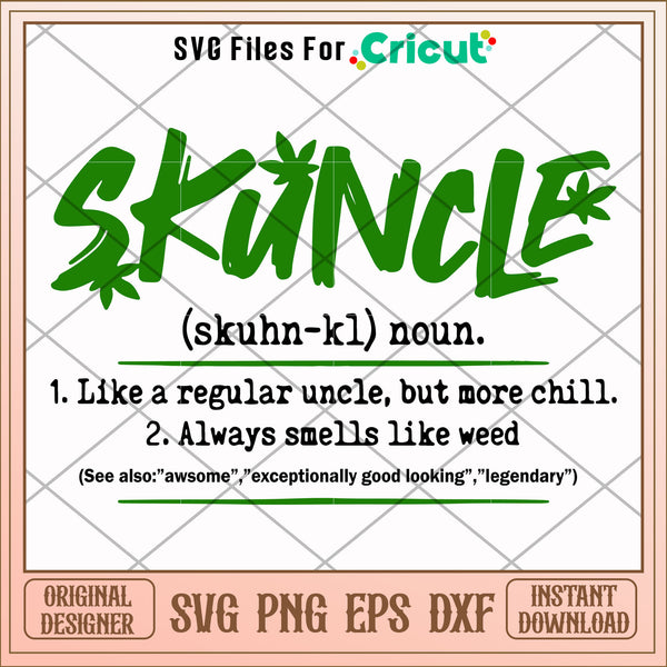 Skuncle pronunciation white svg, pronunciation svg, other svg – svg ...