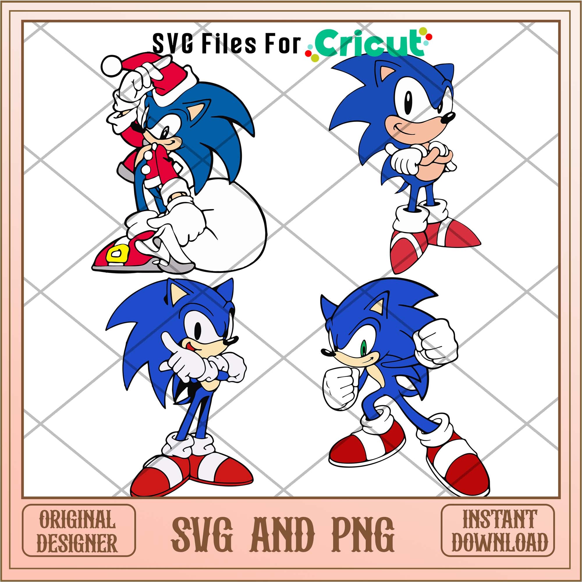 Sonic the Hedgehog series svg bundle – svg files for cricut