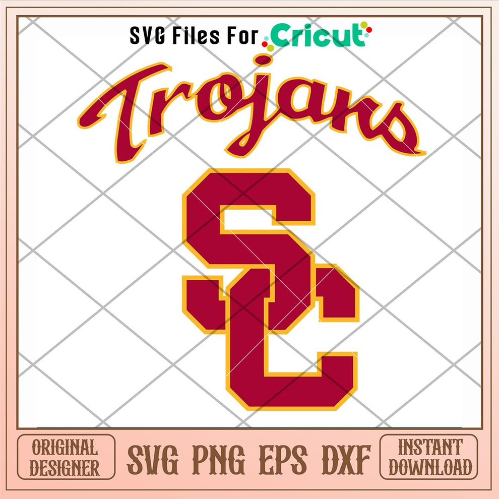 Southern California Trojans Logo Svg, Southern California Trojans Svg ...