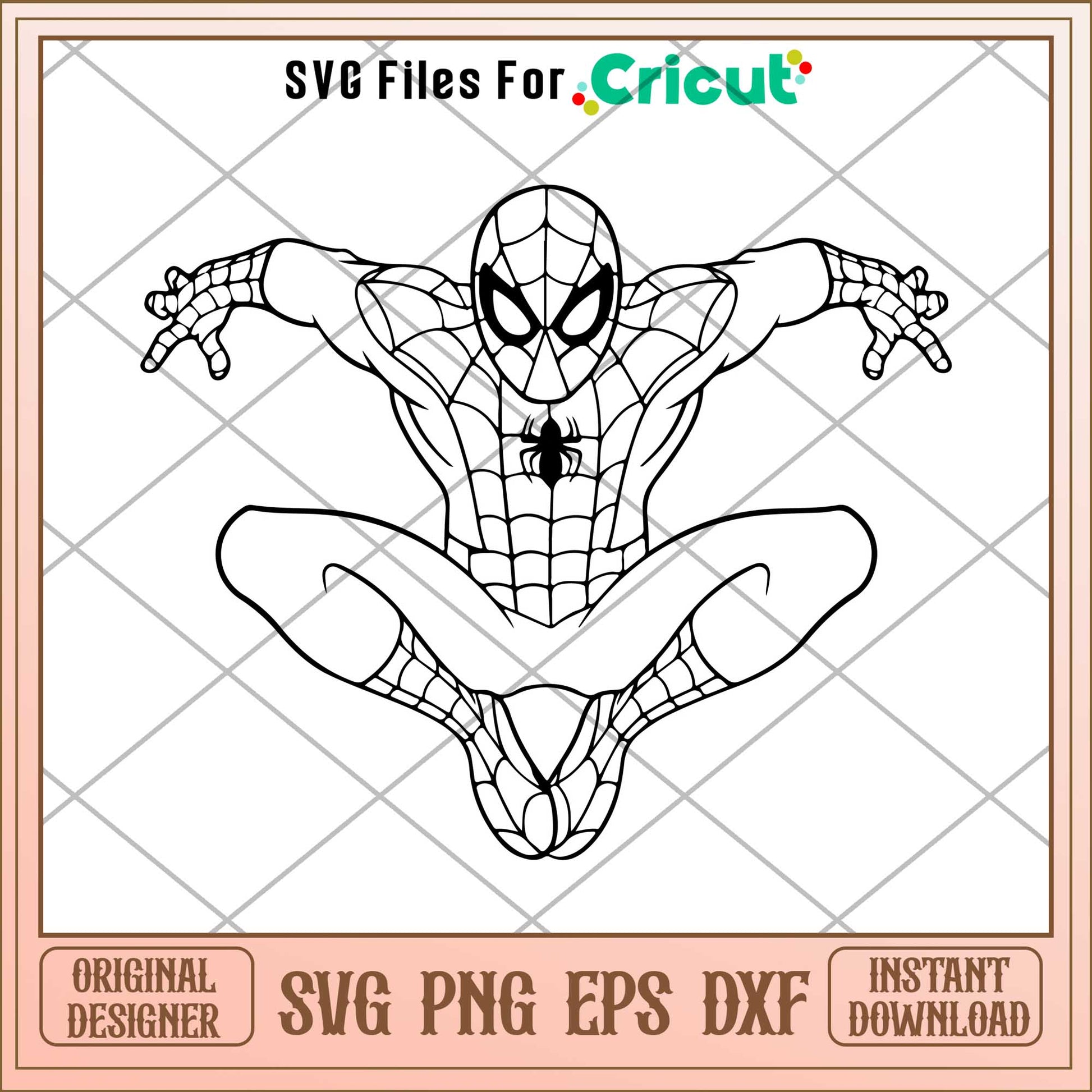 spider man coloring pages easy