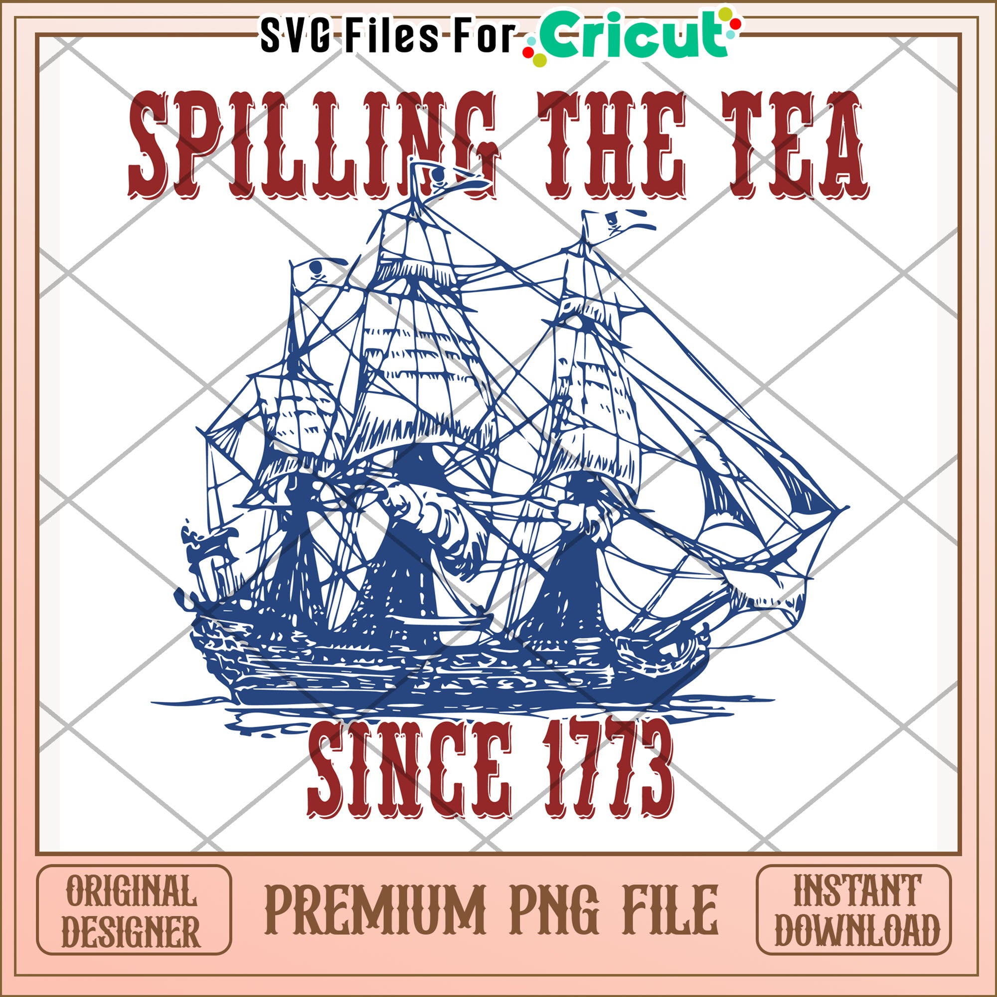Spilling the tea png, trendy phrase png, casual slang png – svg files ...