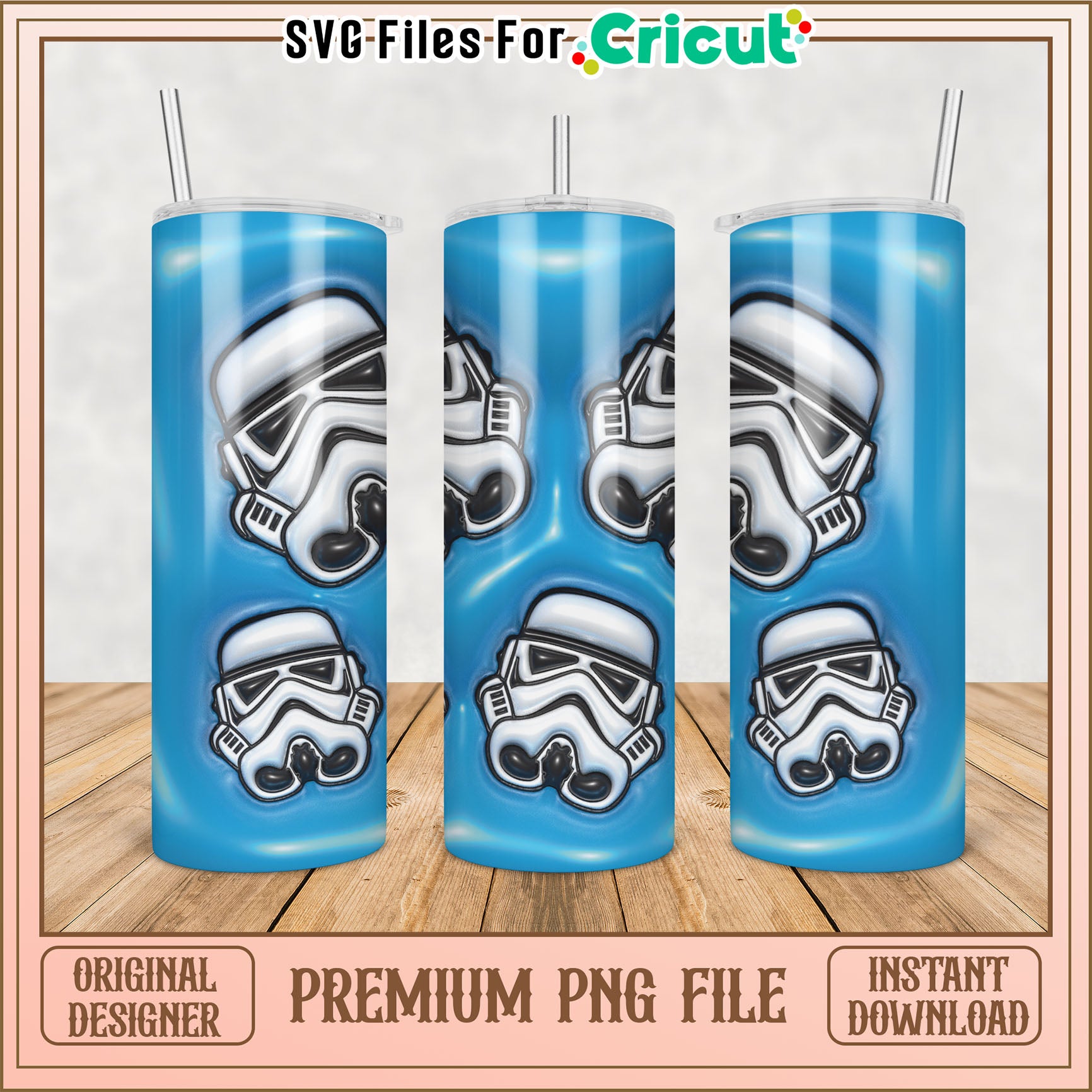 Star Wars Tumbler PNG Design – svg files for cricut
