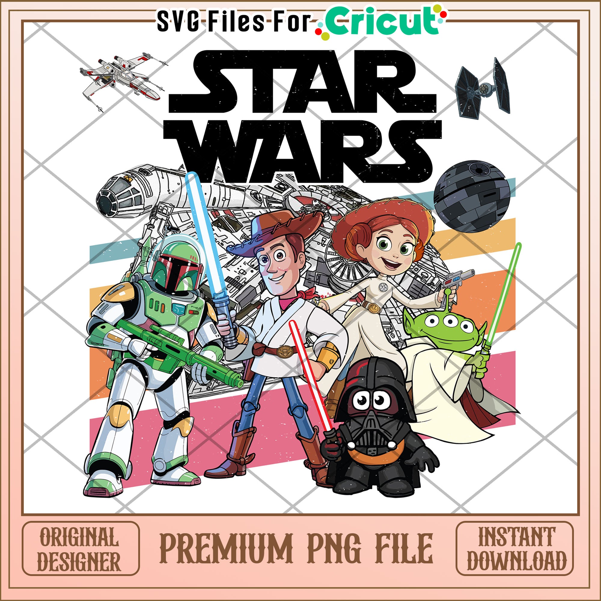 Star wars toy story creative design png, toy story png – svg files for ...