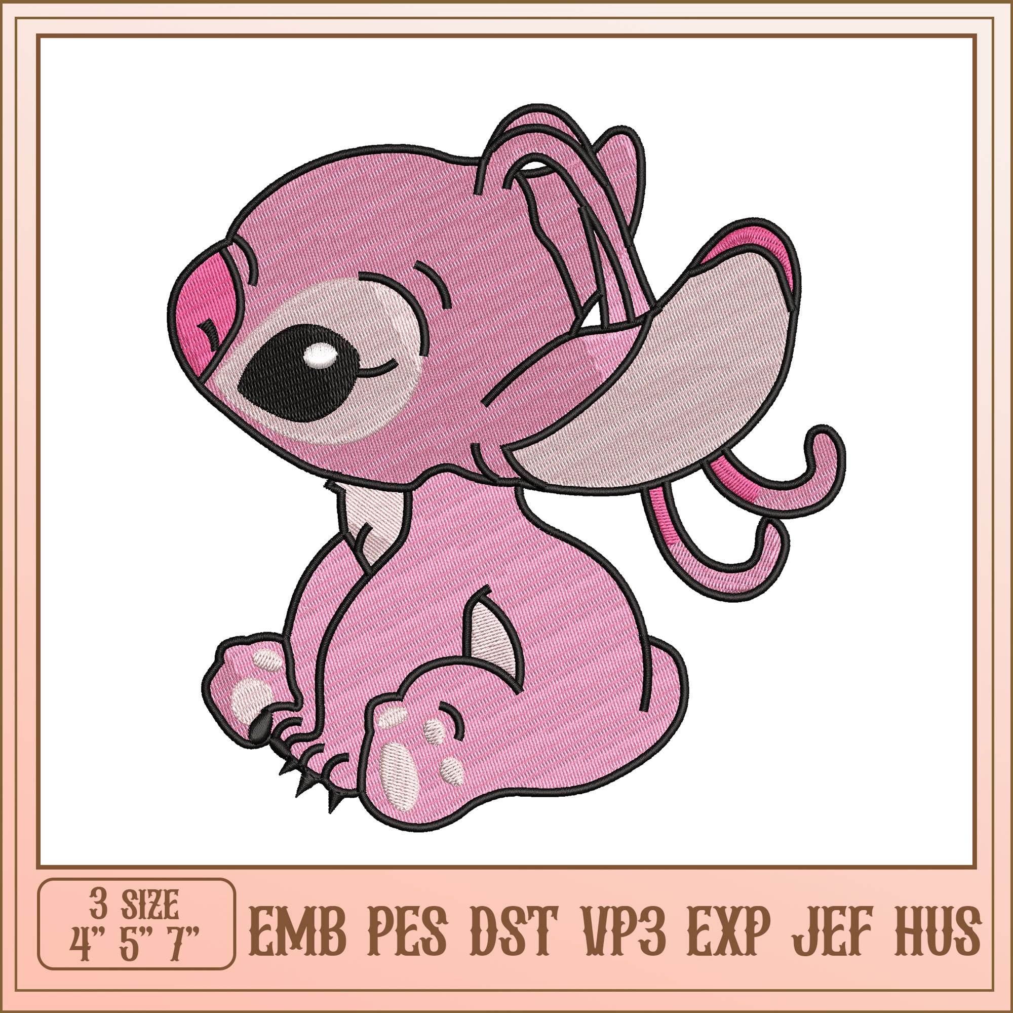 Stitch Embroidery Design – svg files for cricut