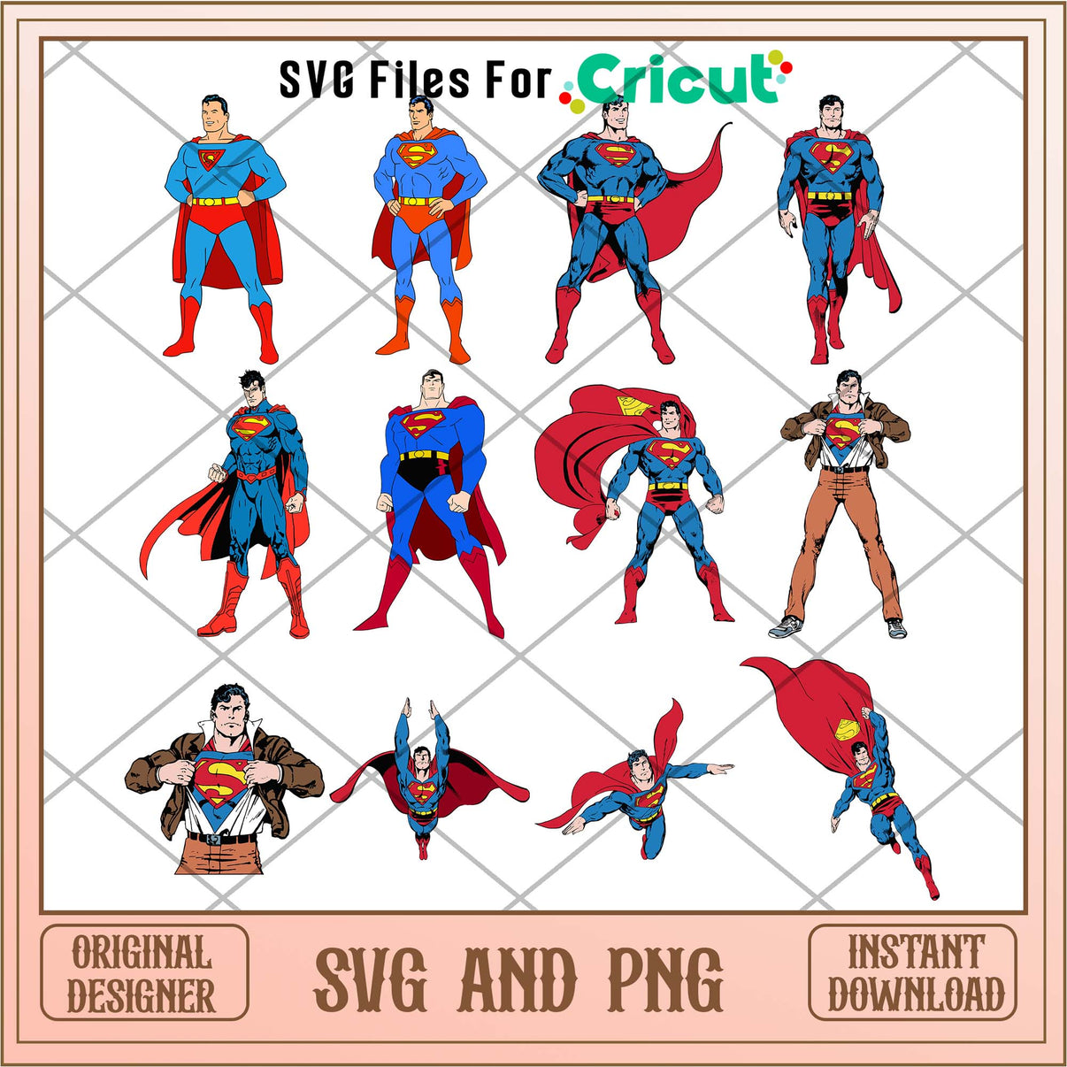 Amazing Superman svg bundle, Super heroes movies svg - Svgfileforcricu ...