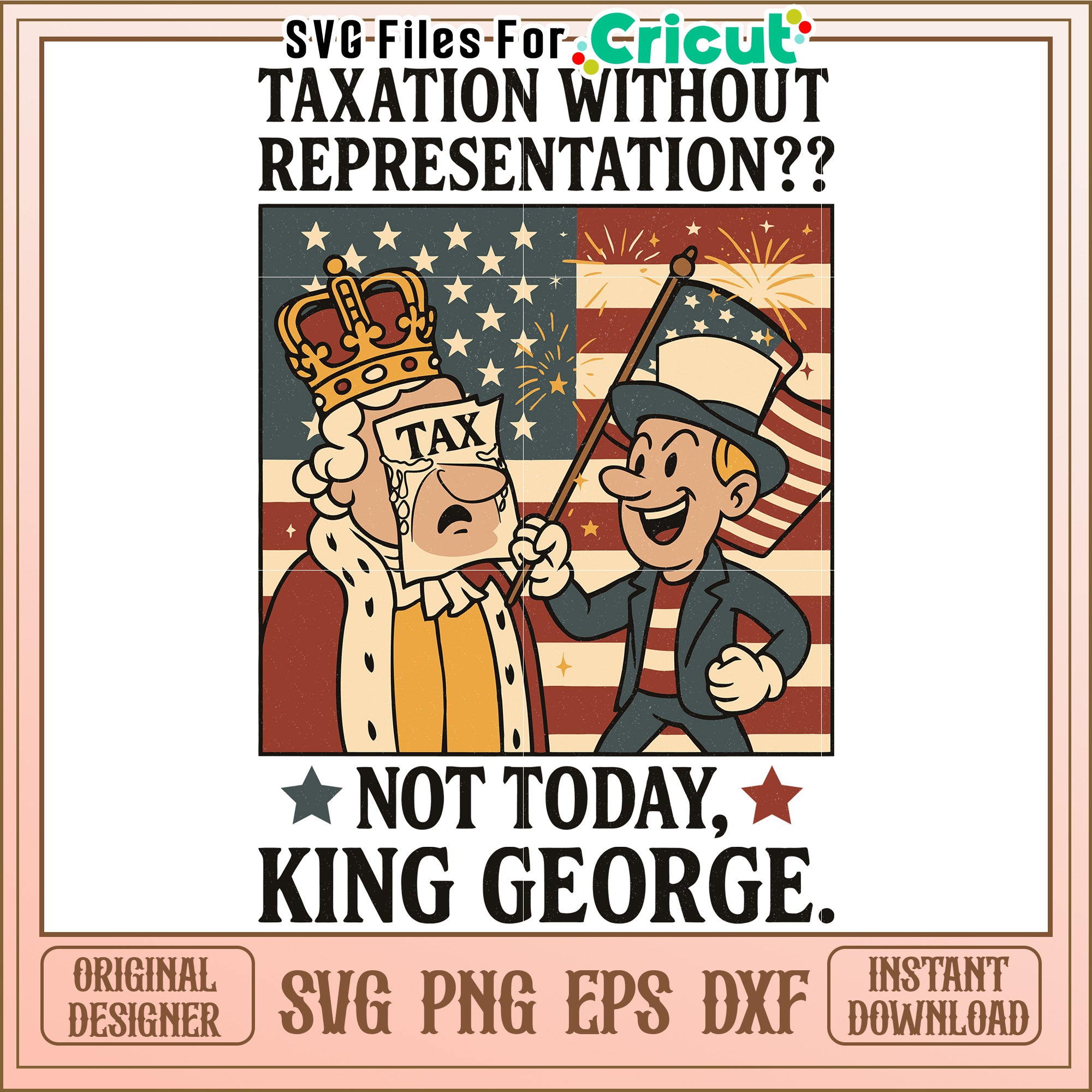 Taxation Without Representation SVG for Cricut Projects – svg files for ...