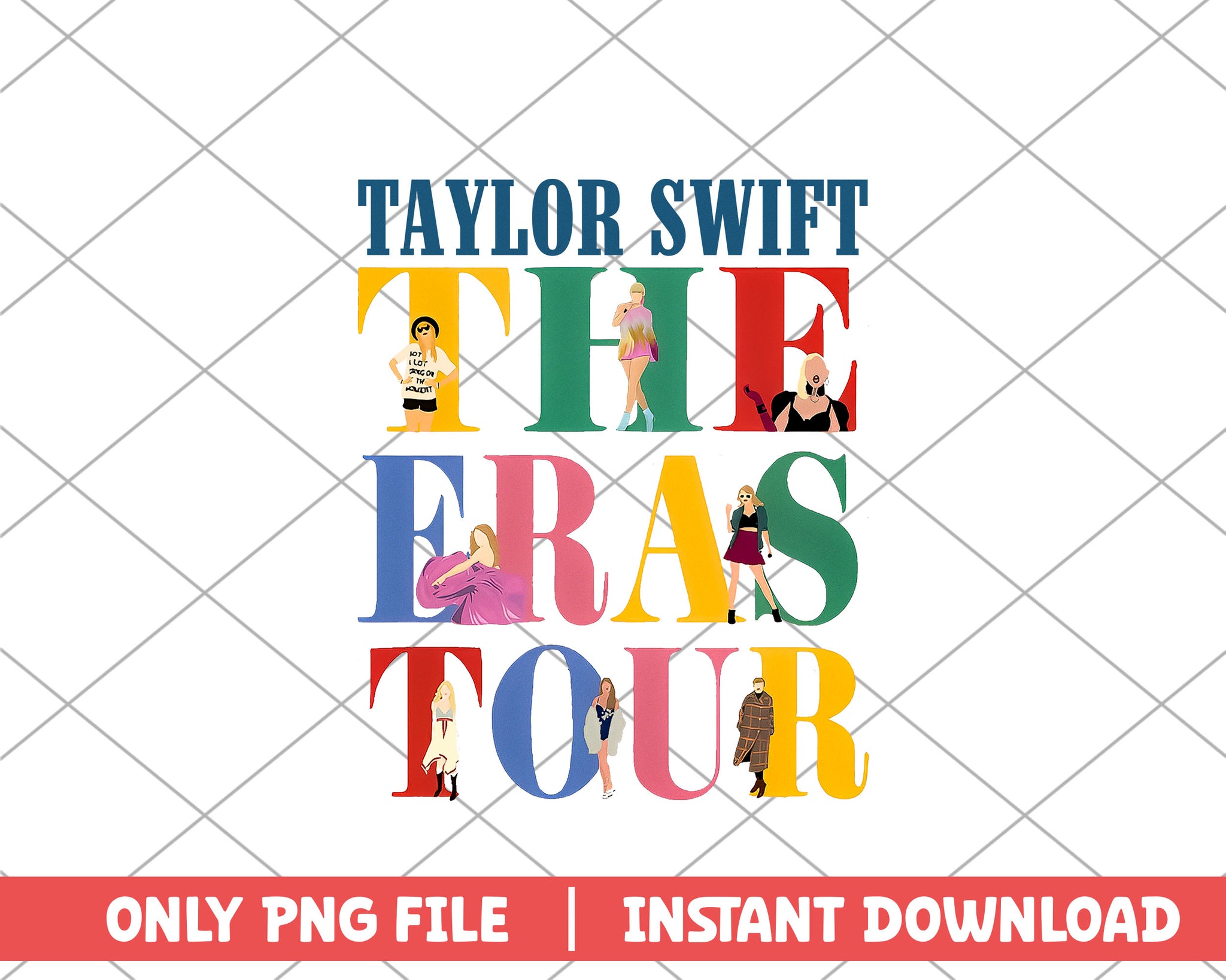 Taylor Swift the eras tour taylor swift png – svg files for cricut