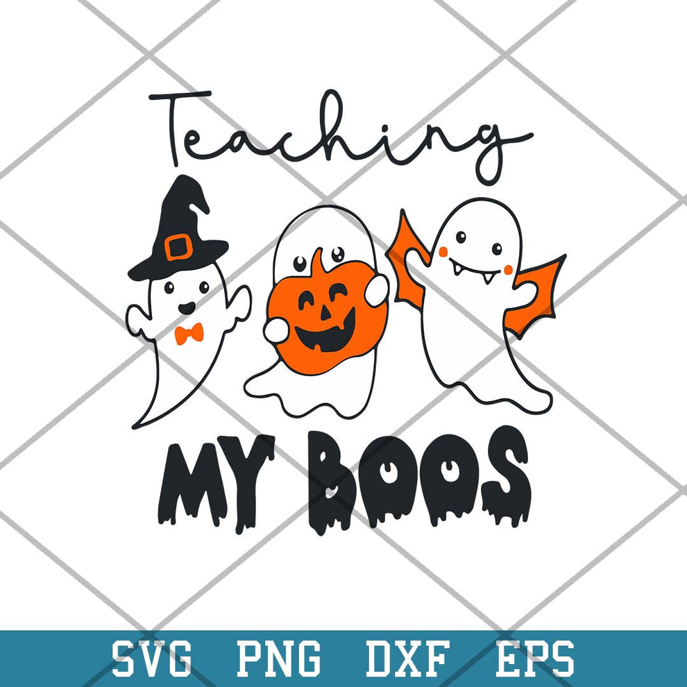 Teaching My Boo Halloween Svg, Halloween Svg-Svgfilesforcricut – svg ...