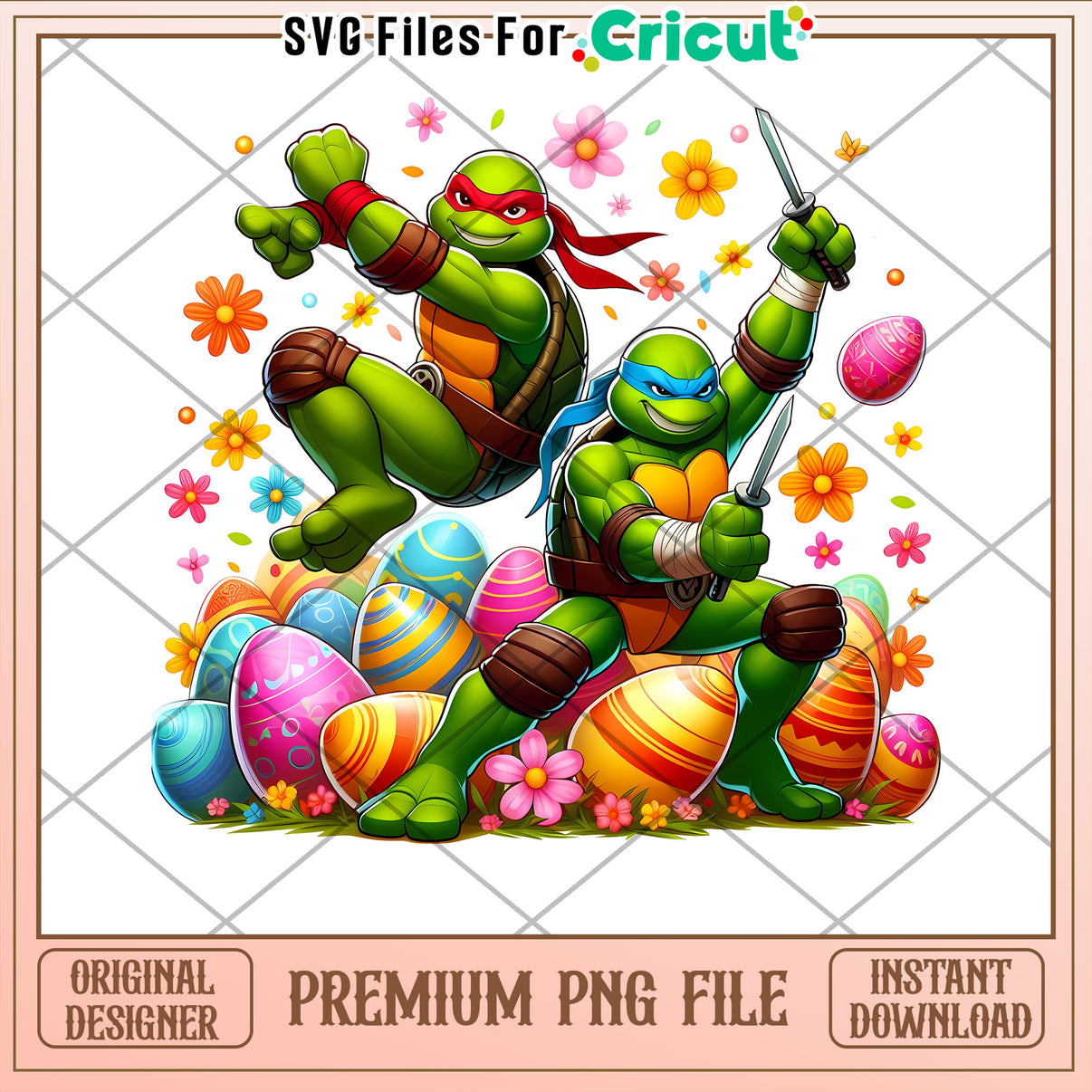 Teenage Mutant Ninja Turtles Easter PNG – svg files for cricut