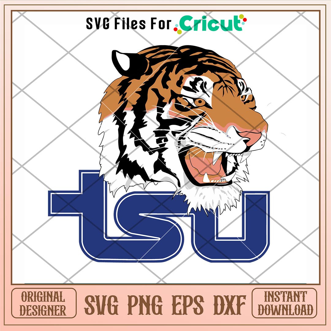 Tennessee State Tigers Logo Svg, Tennessee State Tigers Svg, NCAA Svg ...