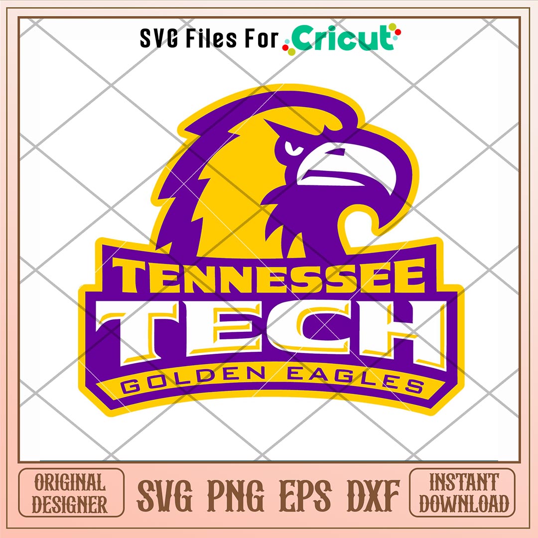 Tennessee Tech Golden Eagles Logo Svg, Tennessee Tech Golden Eagles Sv ...