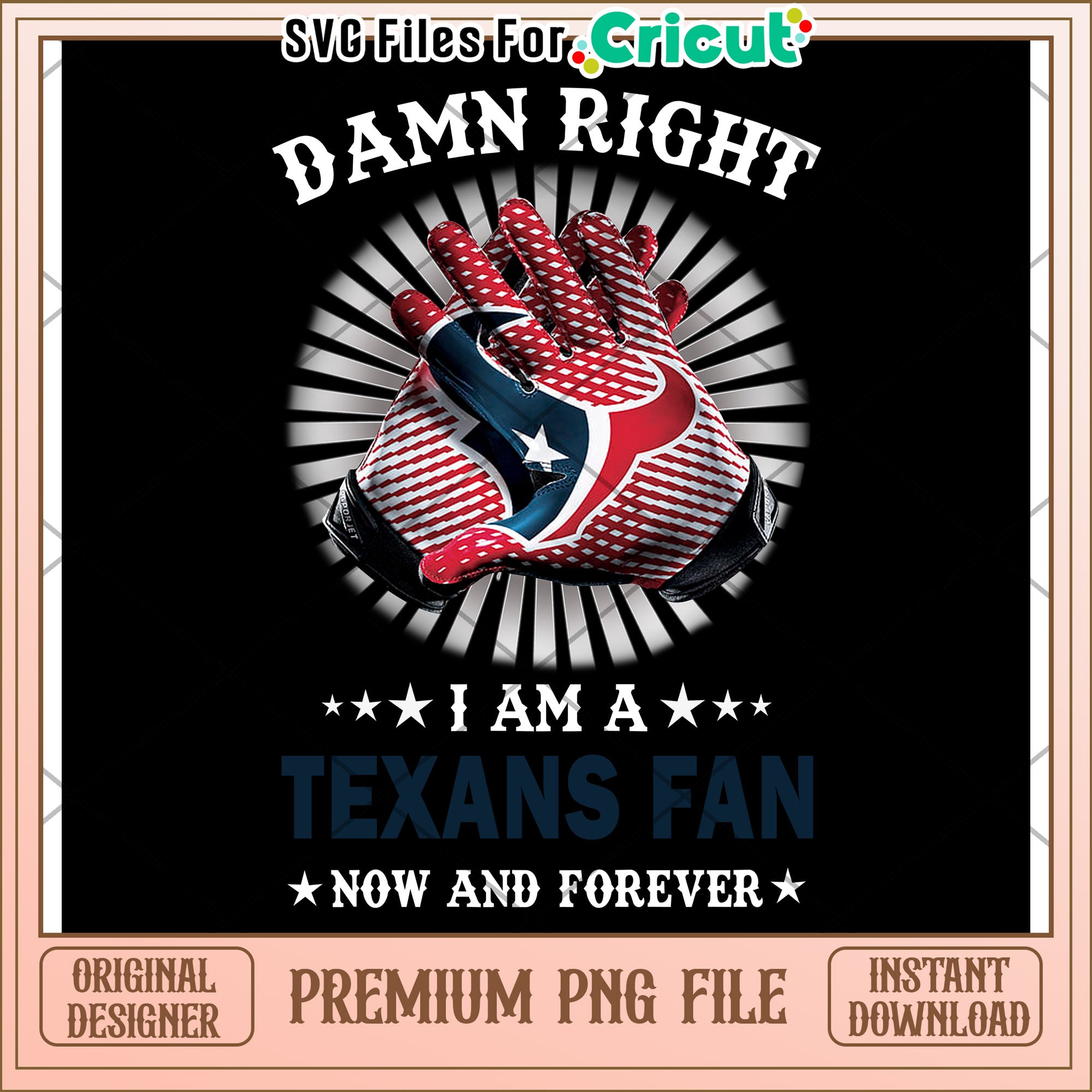 Texans Fan PNG File for Cricut, Perfect for Sports Enthusiasts – svg ...