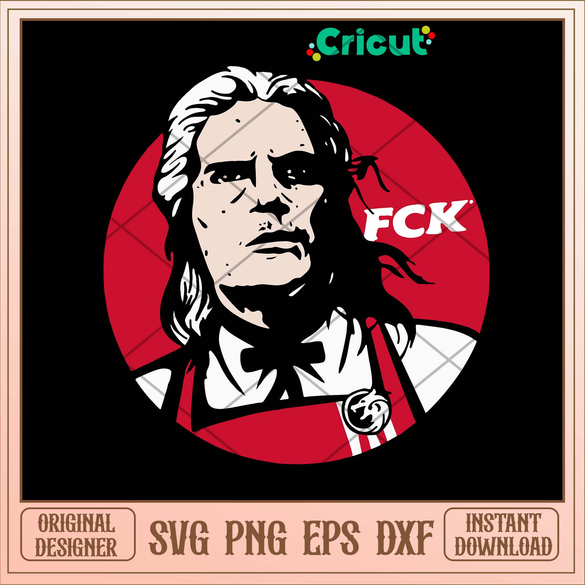 The Witcher Geralt Of Rivia Fck Kfc Svg, The Witcher Svg-Svgfilesforcr ...