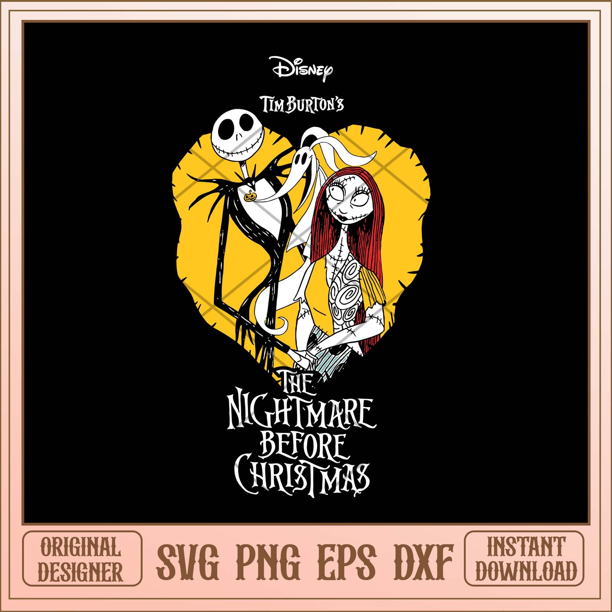 The nightmares before Christmas svg, Tim Burton svg bundle – svg files ...