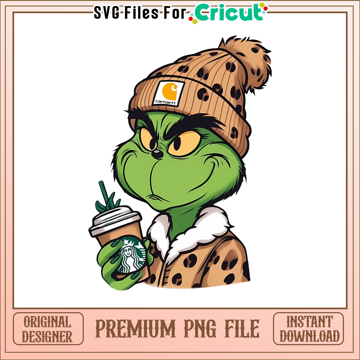 The grinch hat brown png, the grinch pictures cartoon png – svg files ...