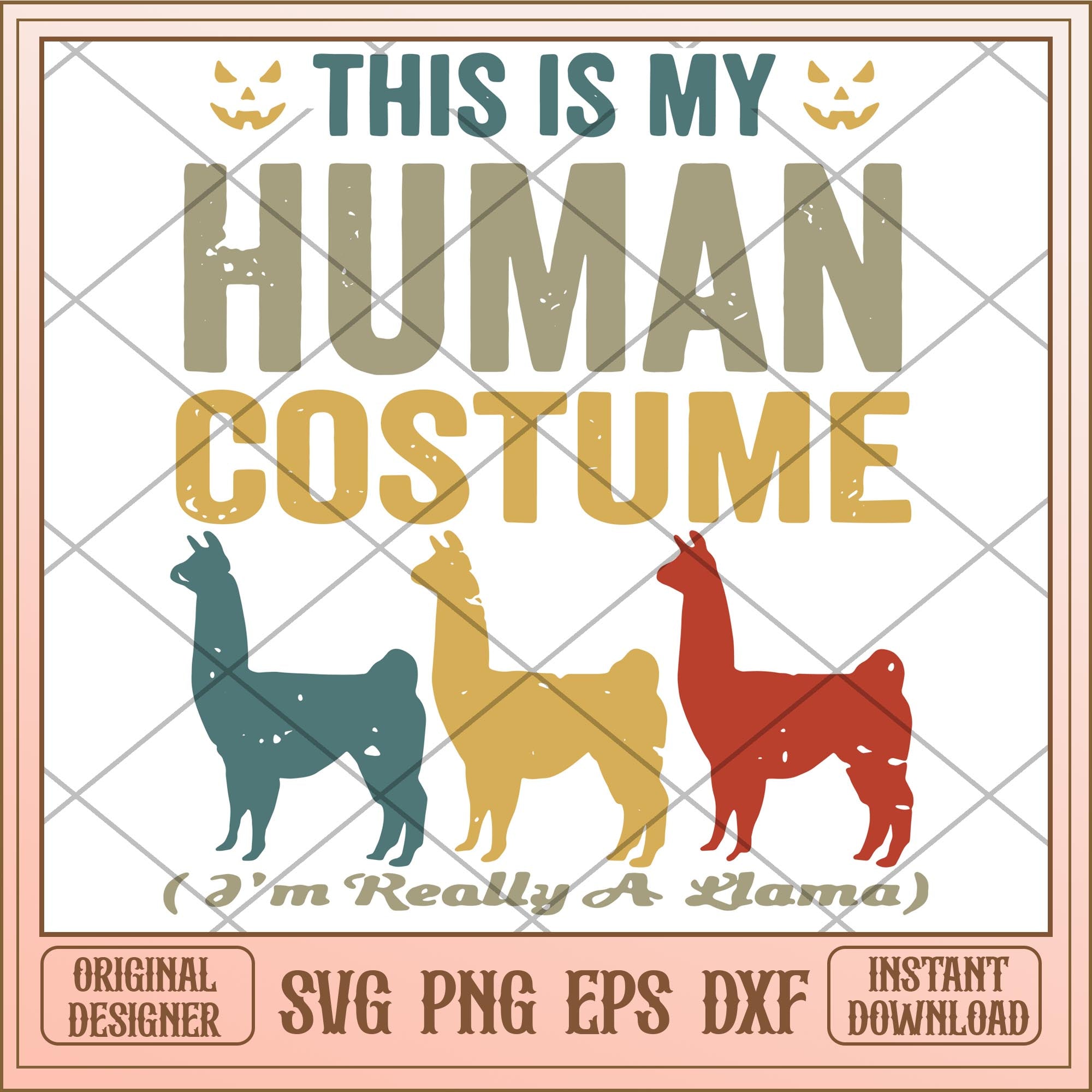 This is human costume svg, Halloween characters svg, Digital Download ...