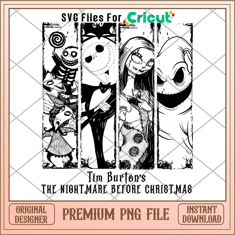 Tim Burton's The Nightmare Before Christmas png, Nightmare before chri ...