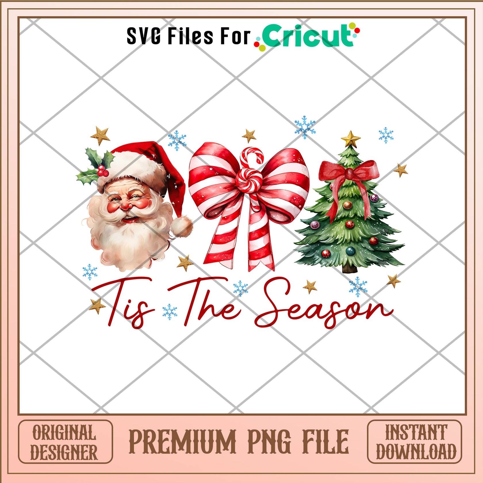 Tis the season png, chritsmas design png, christmas png – svg files for ...