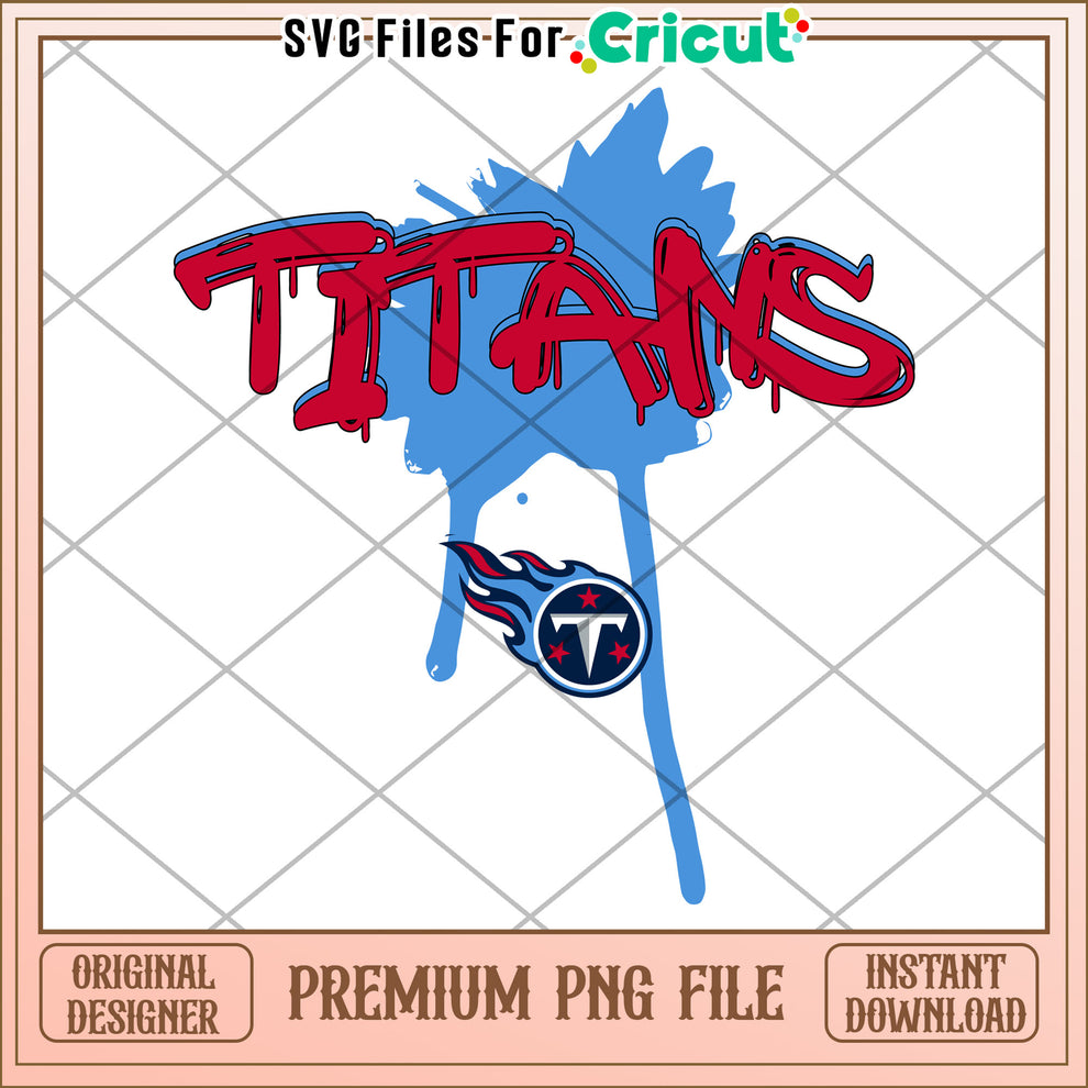 Titans SVG File for Cricut, Premium PNG Instant Download Design – svg ...