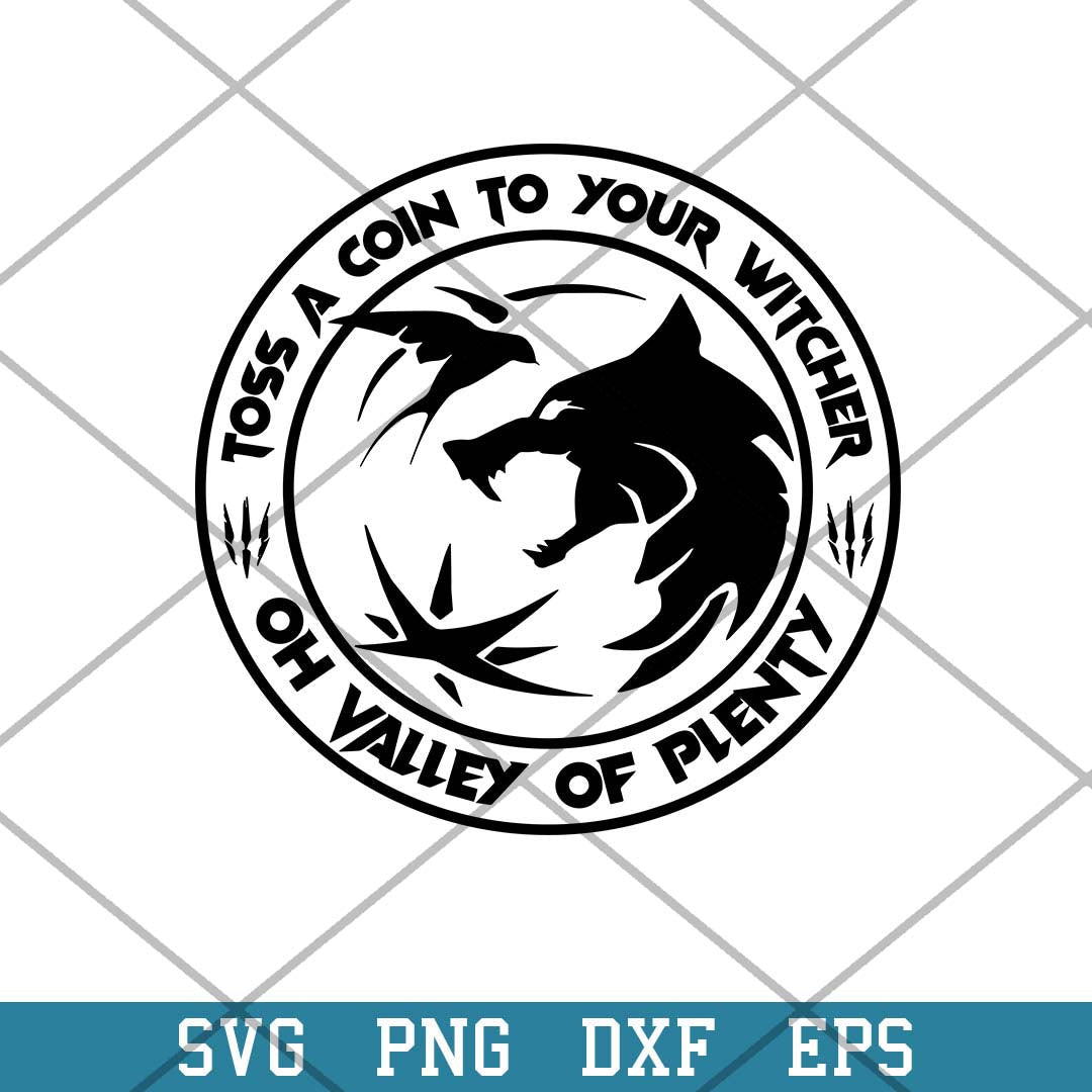 Toss A Coin To Your Witcher Svg, Halloween Svg-Svgfilesforcricut – svg ...