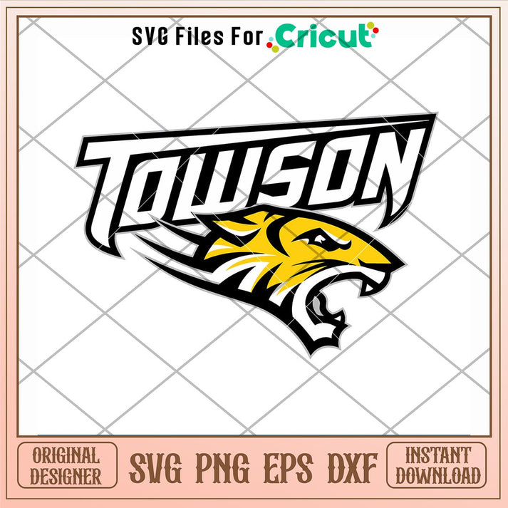 Towson Tigers Logo Svg, Towson Tigers Svg, NCAA Svg – svg files for cricut