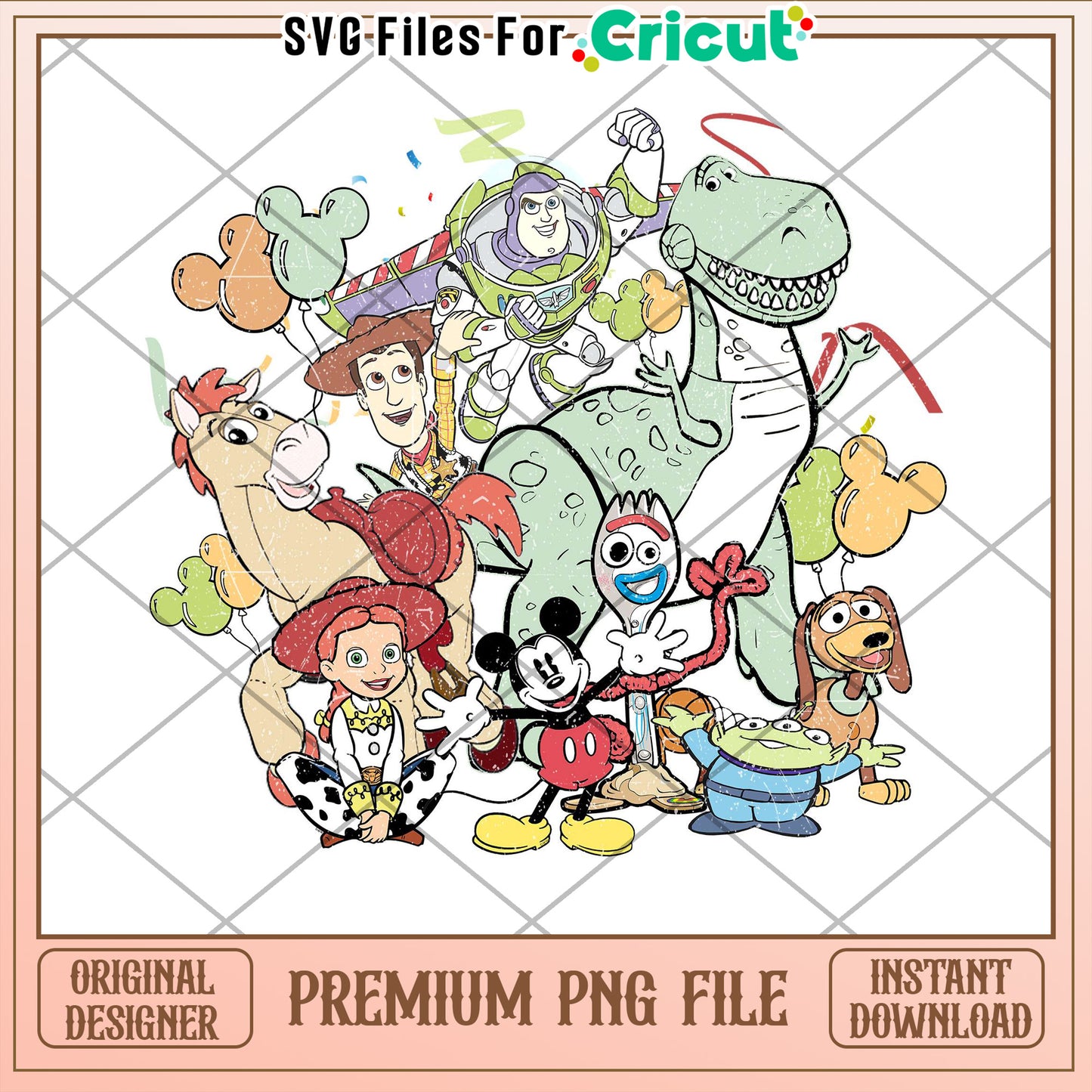 Toy Story Mickey Mouse PNG Sublimation – svg files for cricut