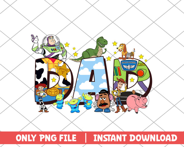 Toy story dad disney png – svg files for cricut