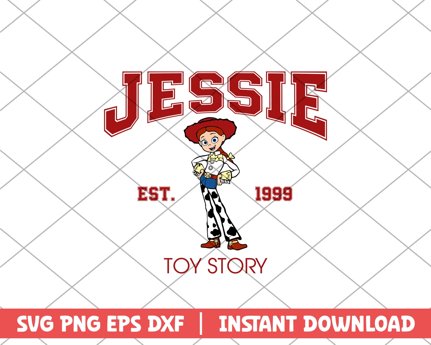 Toy story jessie disney svg – svg files for cricut