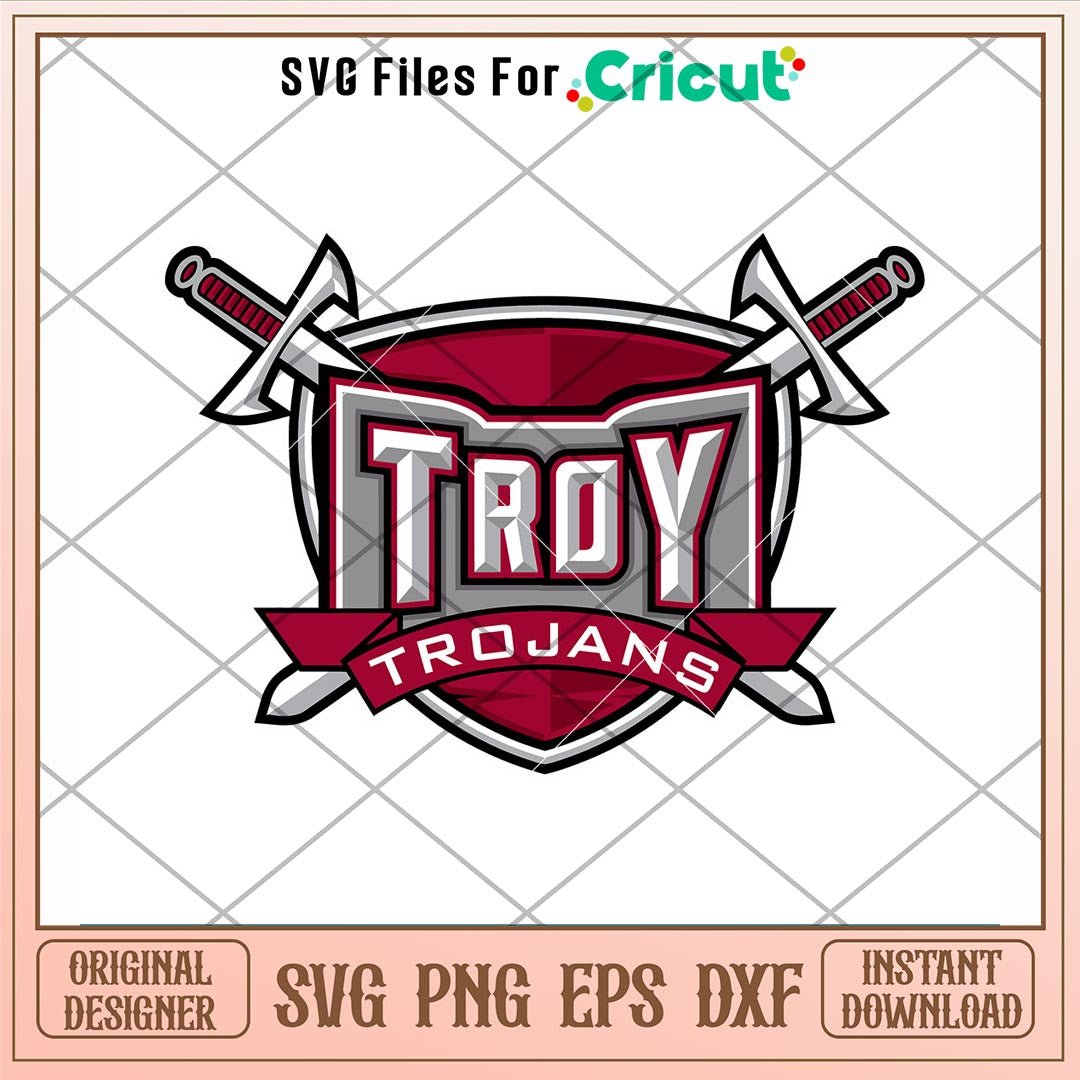 Troy Trojans Logo Svg, Troy Trojans Svg, NCAA Svg – svg files for cricut