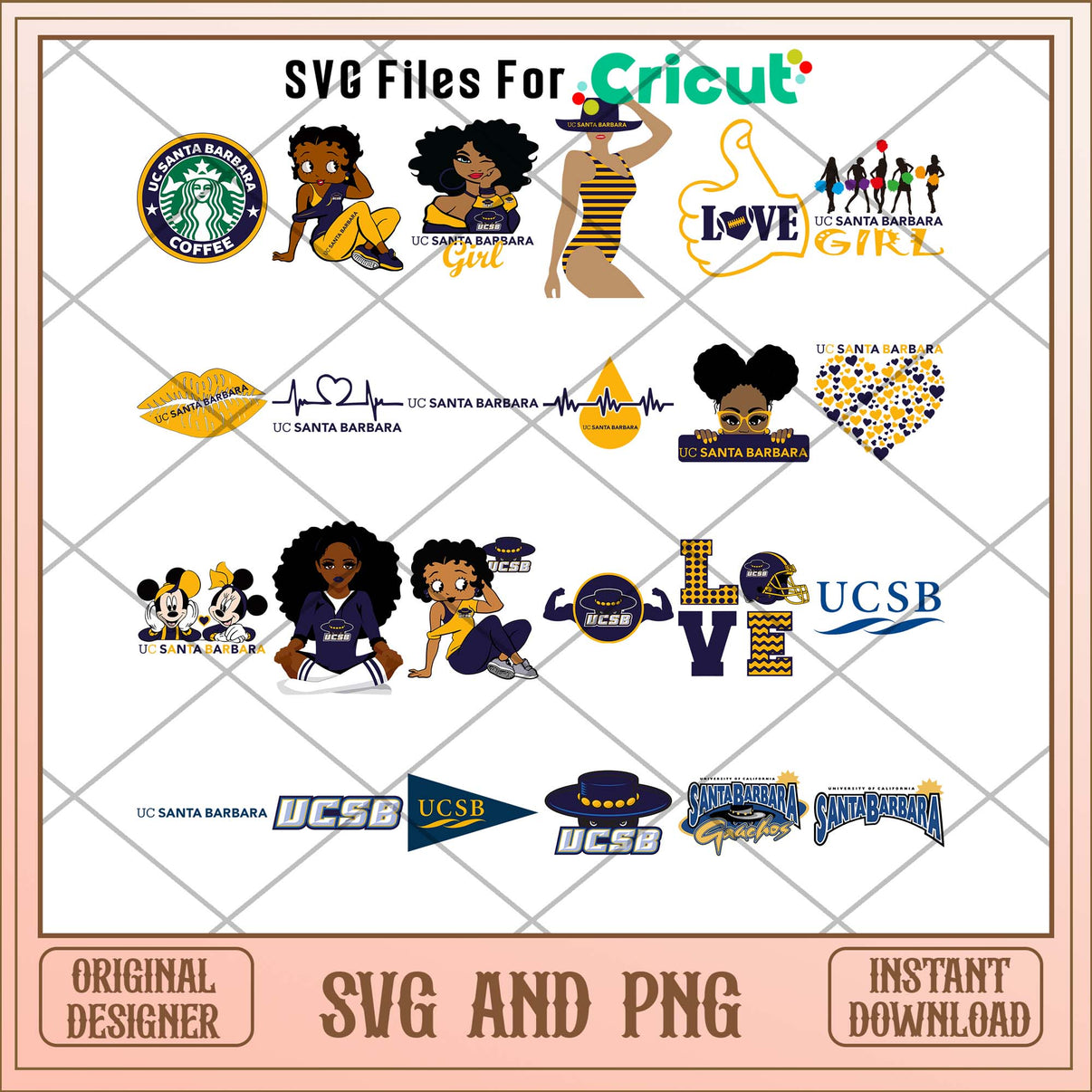 UC Santa Barbara svg, UC Santa Barbara svg bundle, NCAA svg – svg files ...