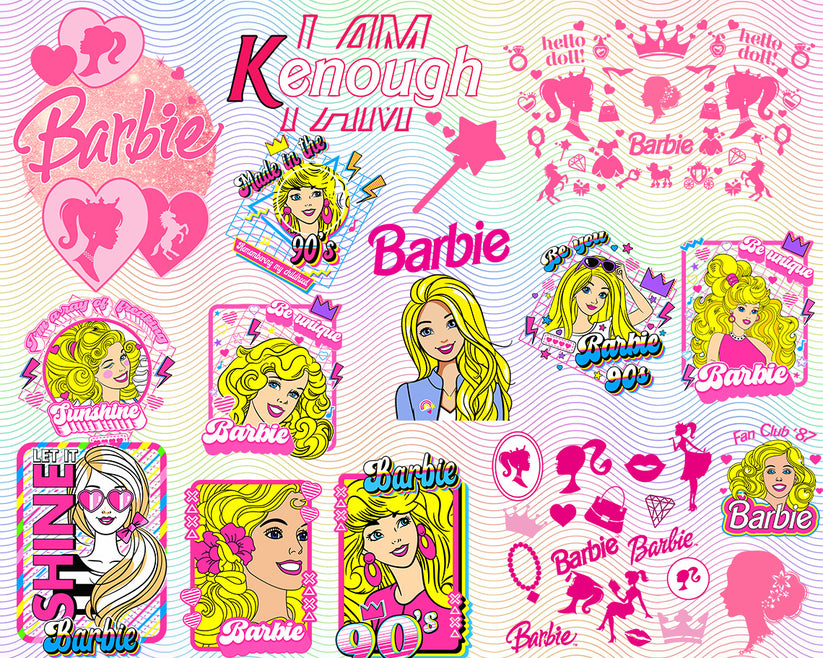 Barbie svg bundle, – svg files for cricut