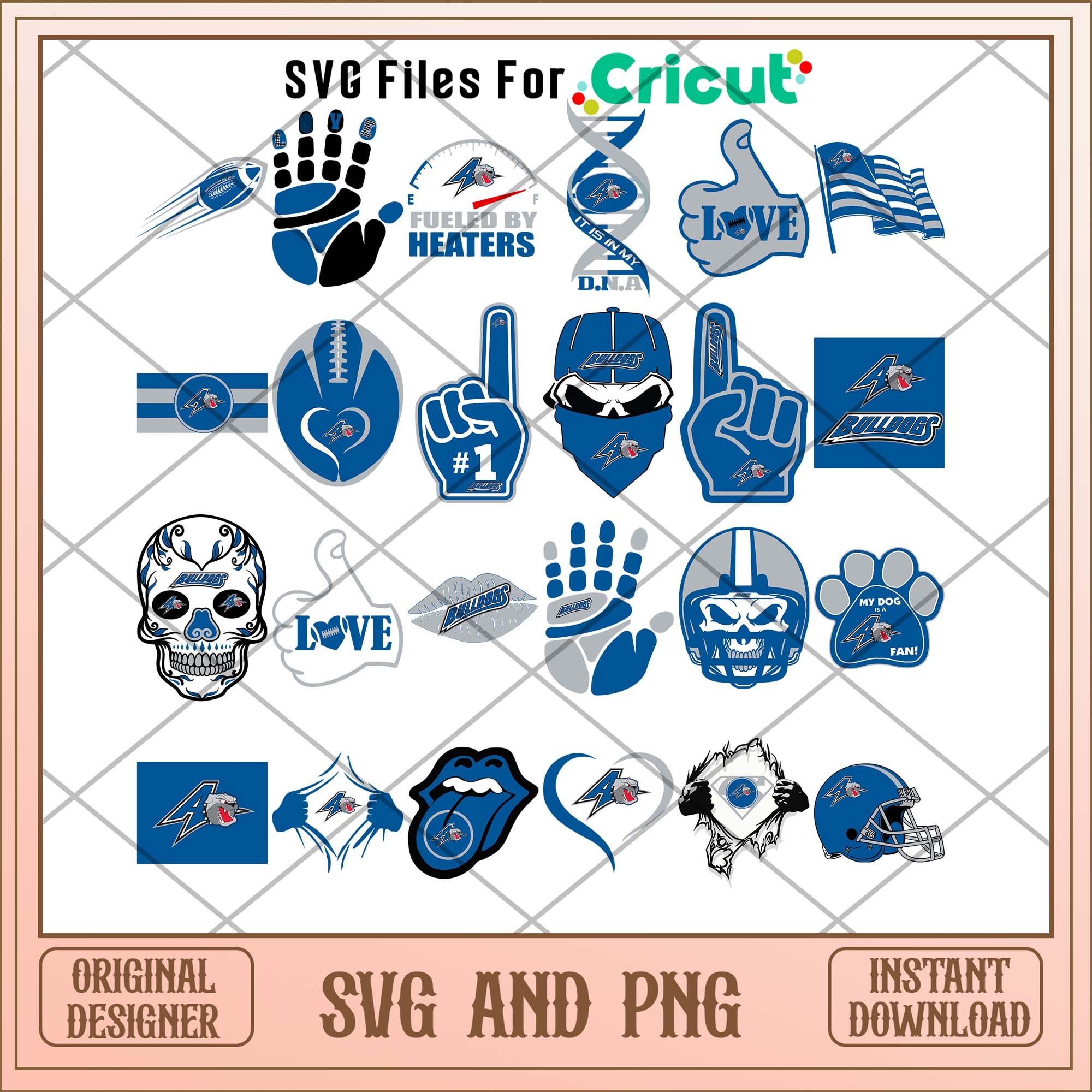 UNCA Bulldogs hand svg, UNCA Bulldogs svg bundle, NCAA svg – svg files ...