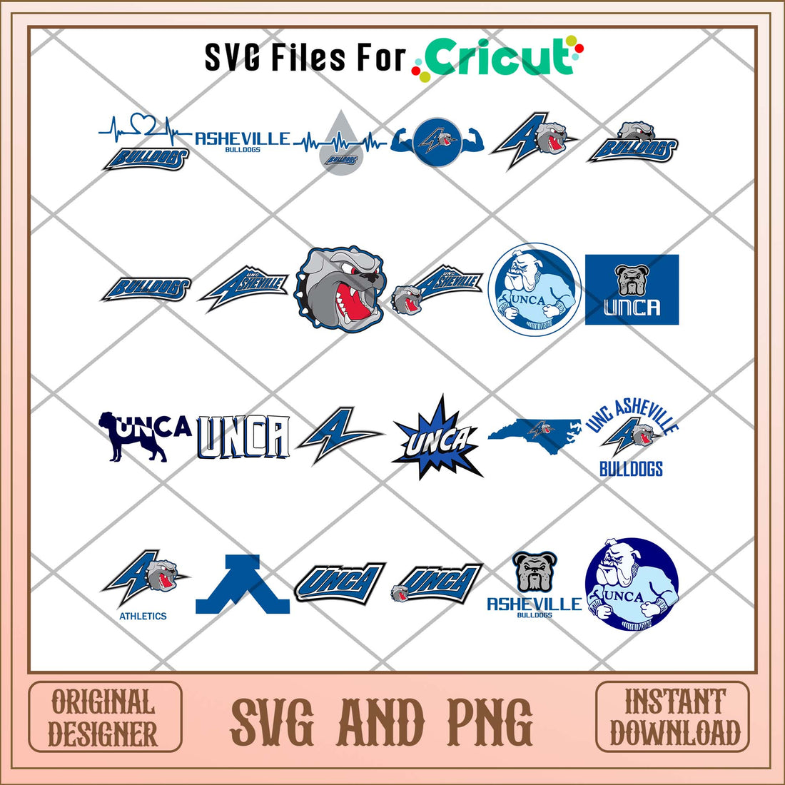 UNCA Bulldogs logo svg, UNCA Bulldogs svg bundle, NCAA svg – svg files ...