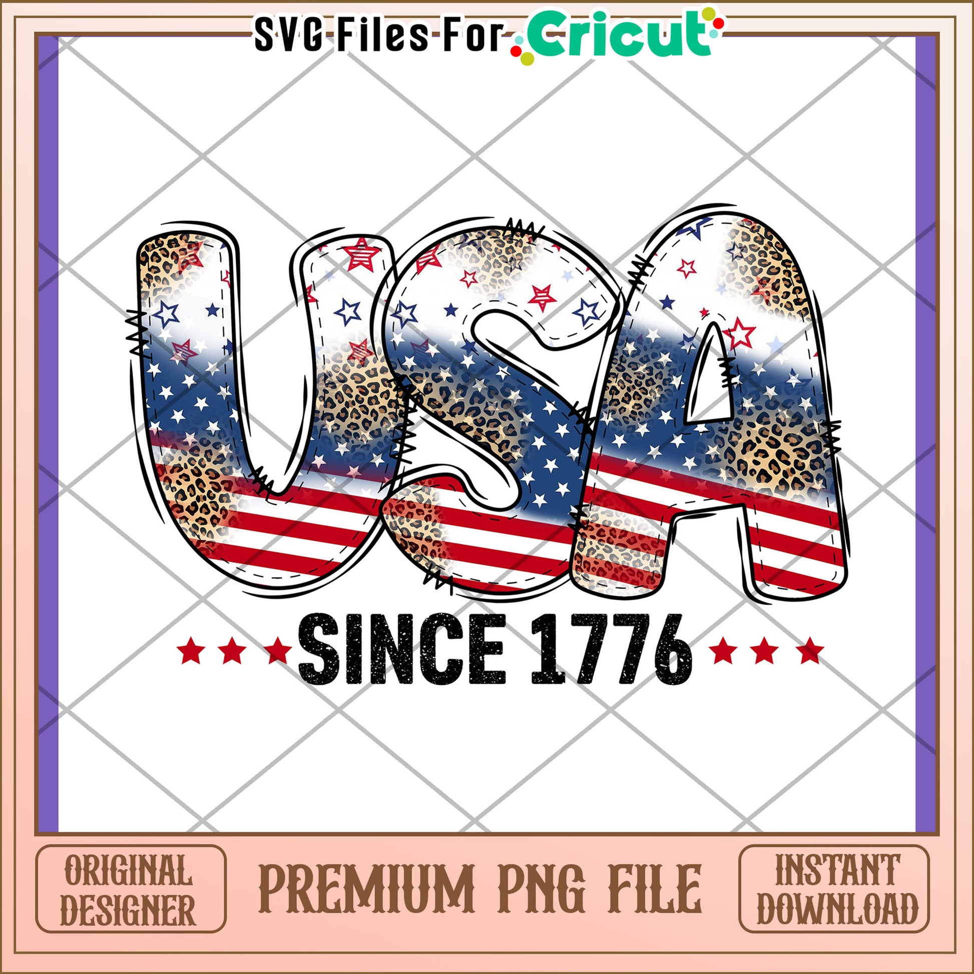 USA Since 1776 PNG Design Download – svg files for cricut